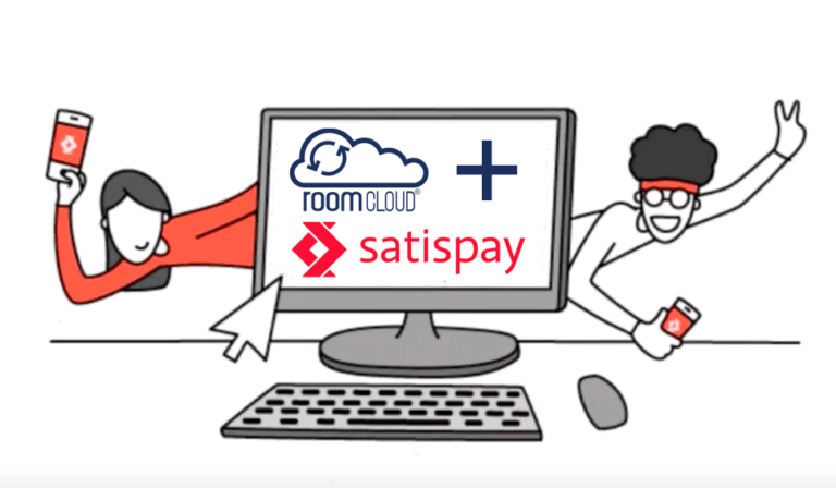 RoomCloud now supports payments with the Satispay App! - RoomCloud